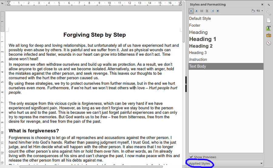 4training:Creating English files - 4training